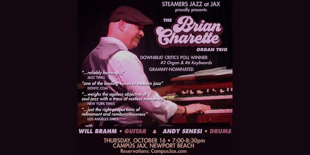 The Brian Charette Organ Trio - Life is Good OC